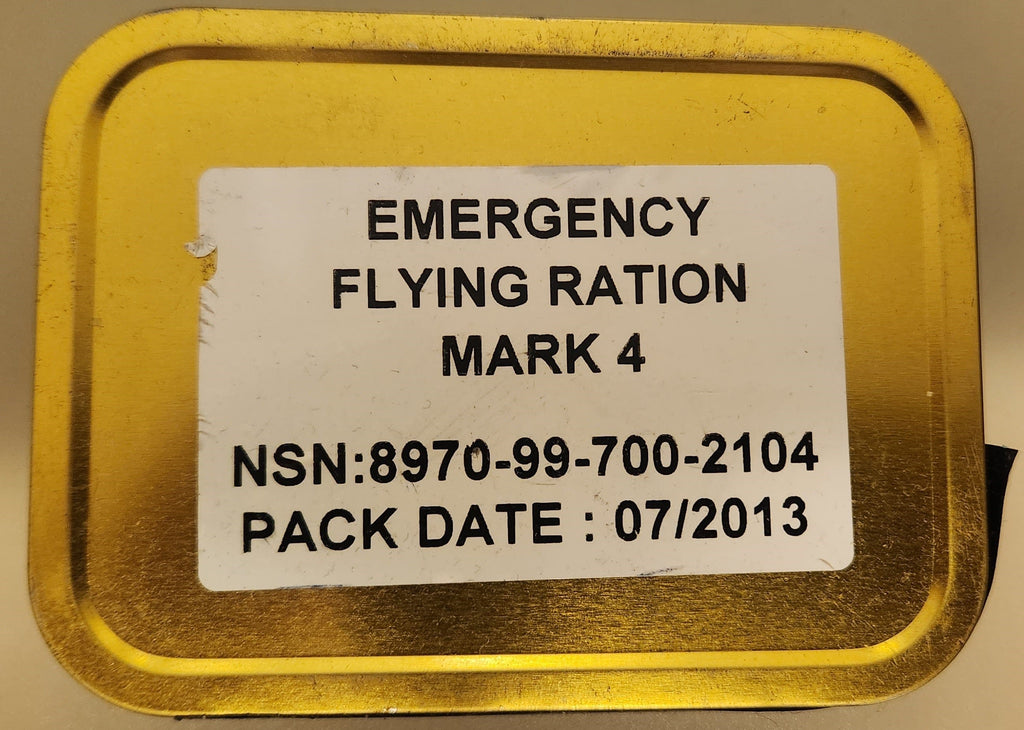 Vintage British Royal Air Force Emergency Flying Ration Mark 4 ...