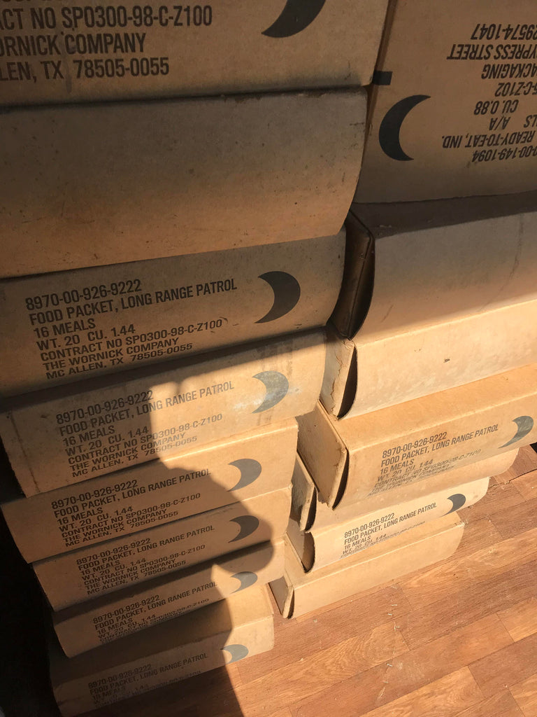 USA Vintage Food Packet Long Range Patrol Full Case | Foreign and ...