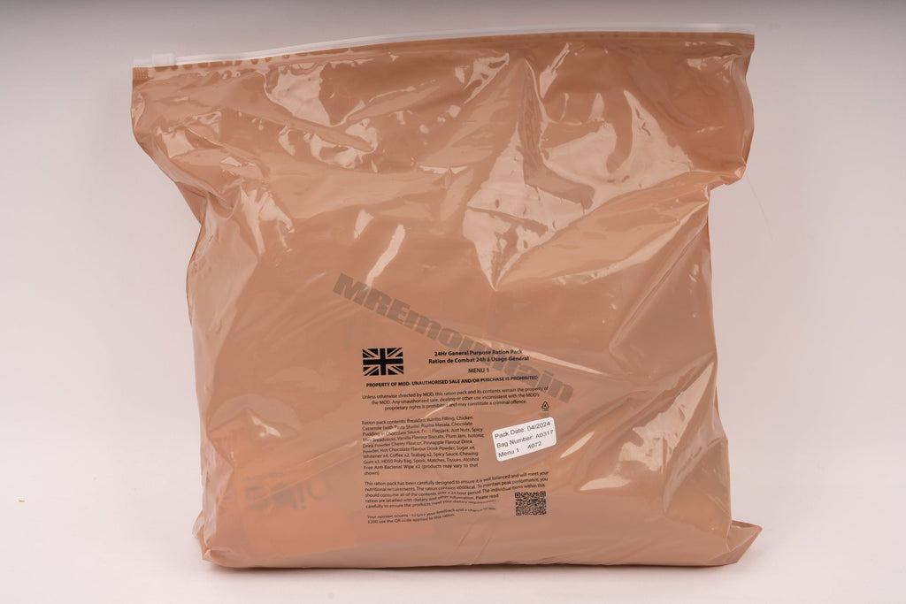 Buy British UK 24-Hour Combat ORP - MREmountain | Foreign MREs for Sale ...
