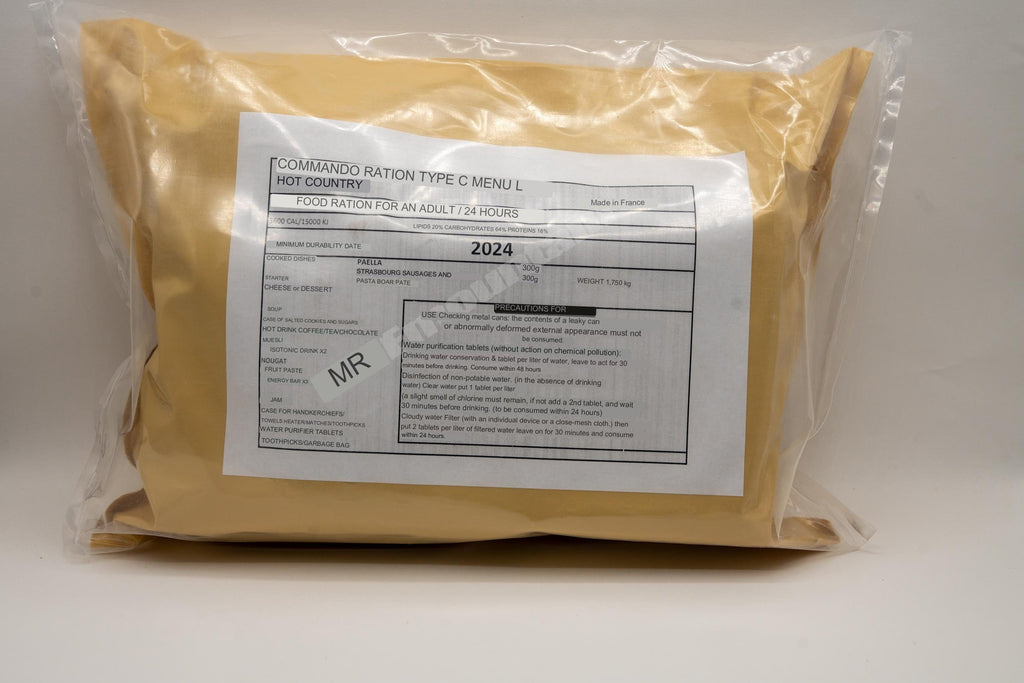 French Army Commando 24 hour MRE | Foreign and International MREs
