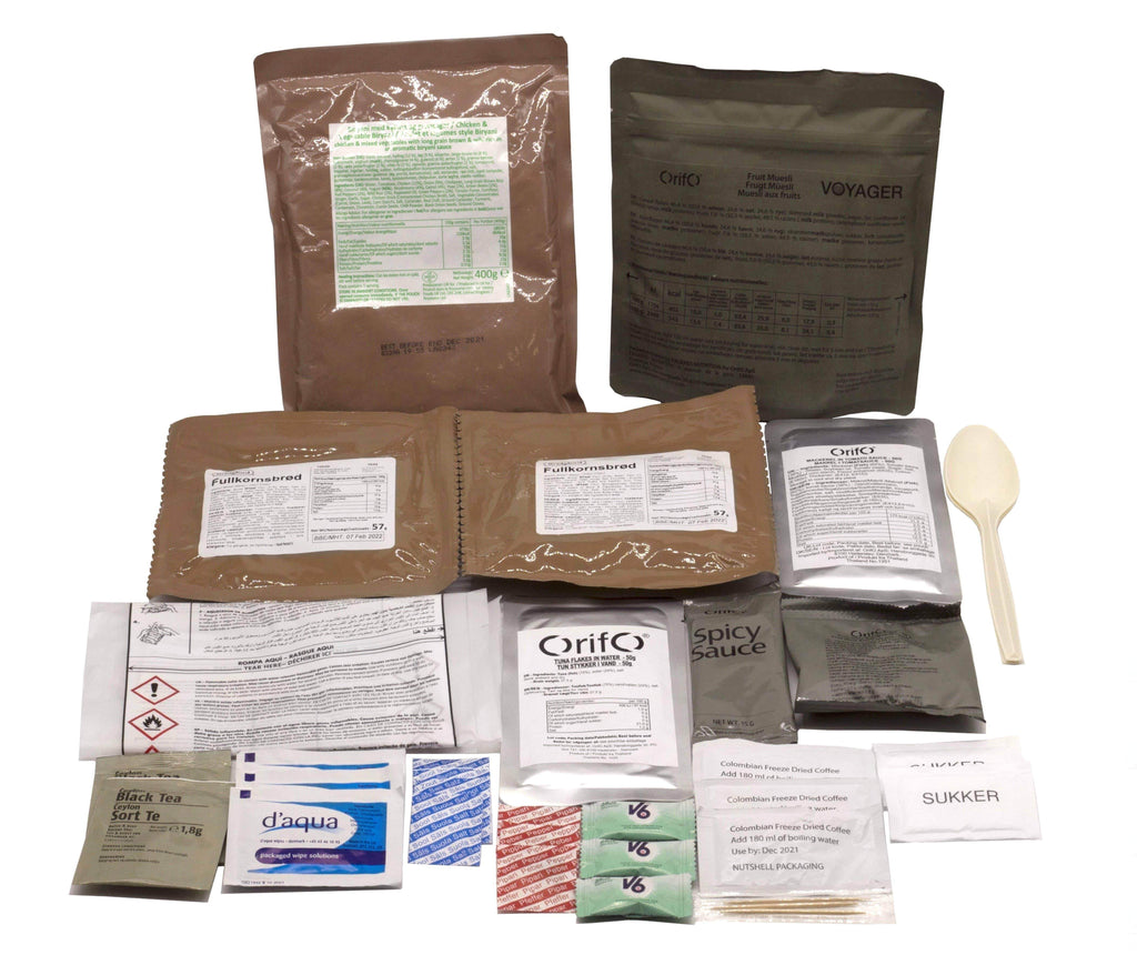 Denmark 24 hour combat ration pack | Foreign and International MREs