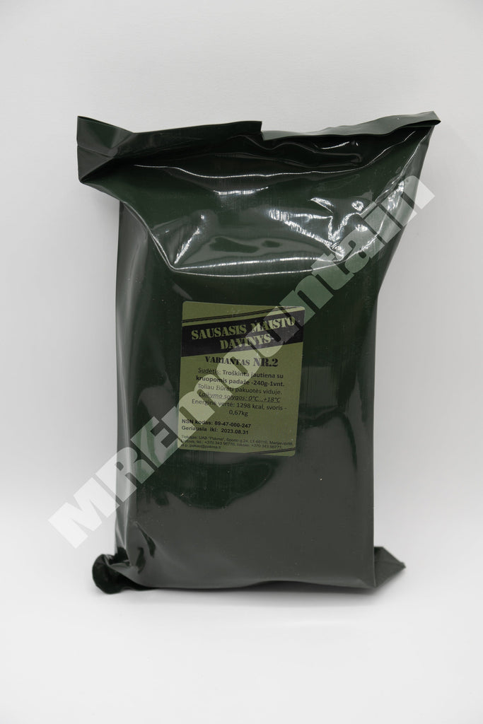 Lithuanian Combat Ration MRE meal ready to eat | Foreign and ...