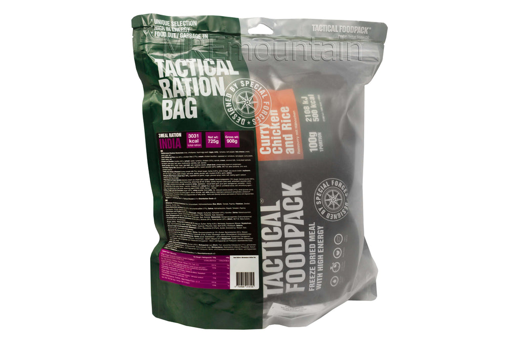 Tactical Foodpack 3 Meal Ration INDIA | Foreign and International MREs