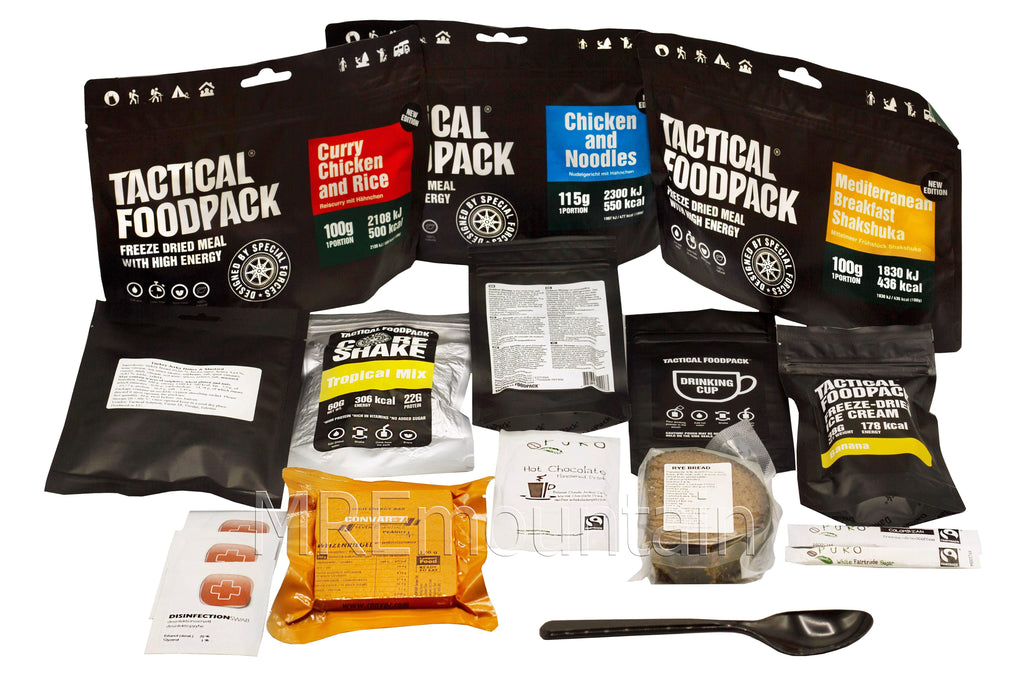 Tactical Foodpack 3 Meal Ration INDIA | Foreign and International MREs