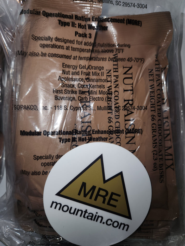 USA MORE Modular Operational Ration Enhancement for MRE and FSR ...