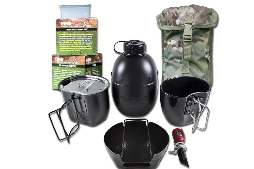 British Army Crusader Cooking System I (6 Piece Set) PTFE | Foreign and ...