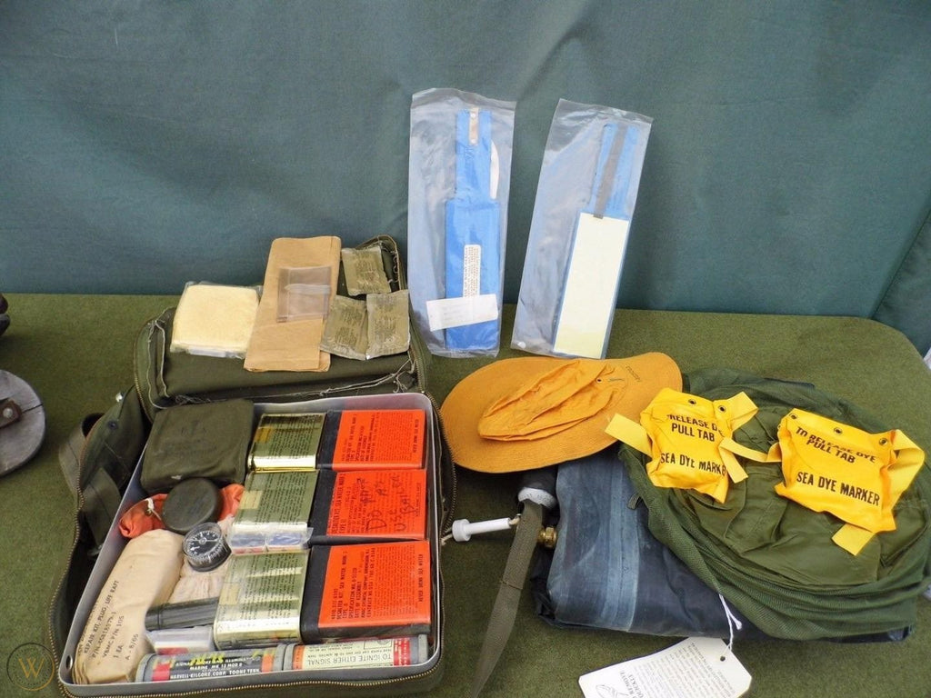 Rare Vintage 1967 US Air Force Survival Kit Over Water OV-1 | Foreign ...