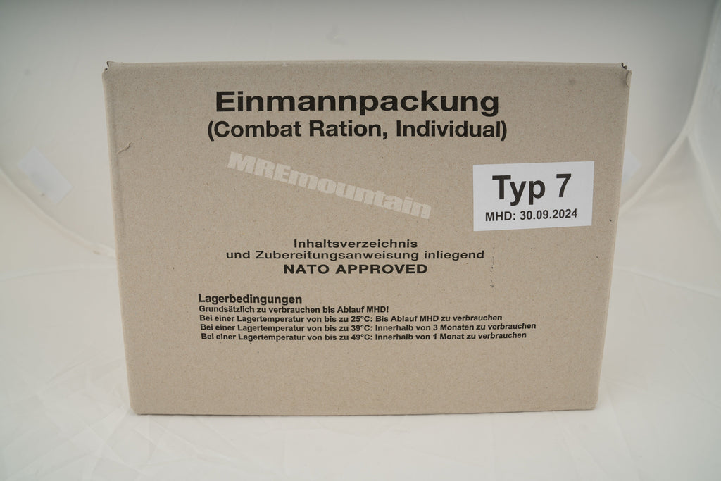 German EPA 24Hr Ration NEW Version 2025 BBD | Foreign and International ...
